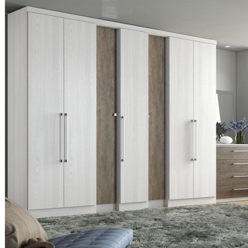 Guarda-Roupa Casal 7 Portas 4 Gavetas THB Selecto | Schumann