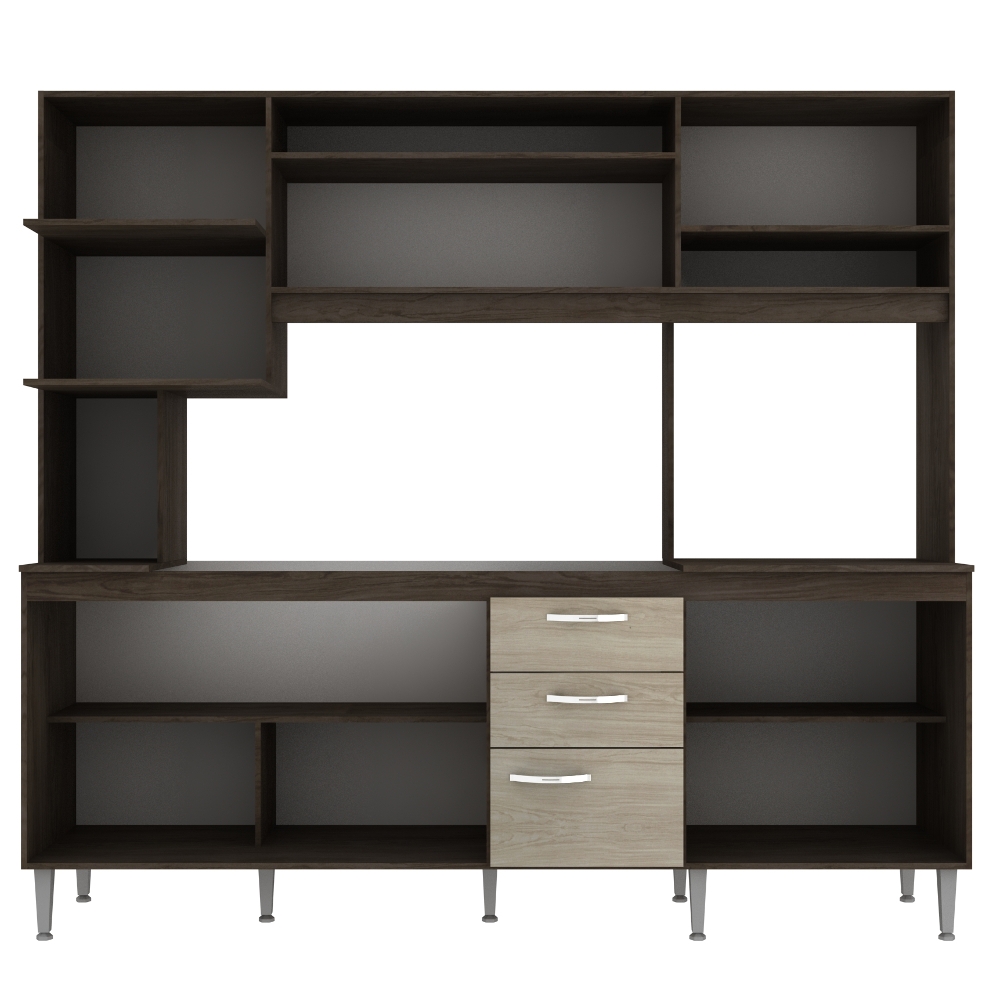 Cozinha Compacta 2,2m 8 Portas e 2 Gavetas IRM Marilia | Schumann