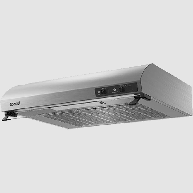Depurador de Ar Consul CAT80GR 80cm para Fogão 5 ou 6 | Schumann