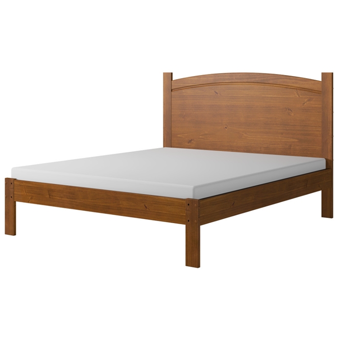 Cama Casal em Madeira Maciça Finestra Onix para Colchõ | Schumann