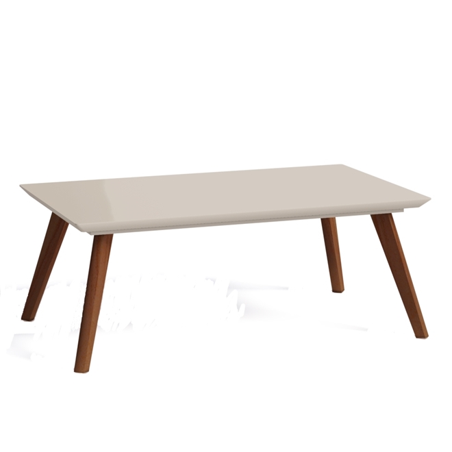 Mesa de Centro Retangular Imcal Classic com Pés em Mad | Schumann