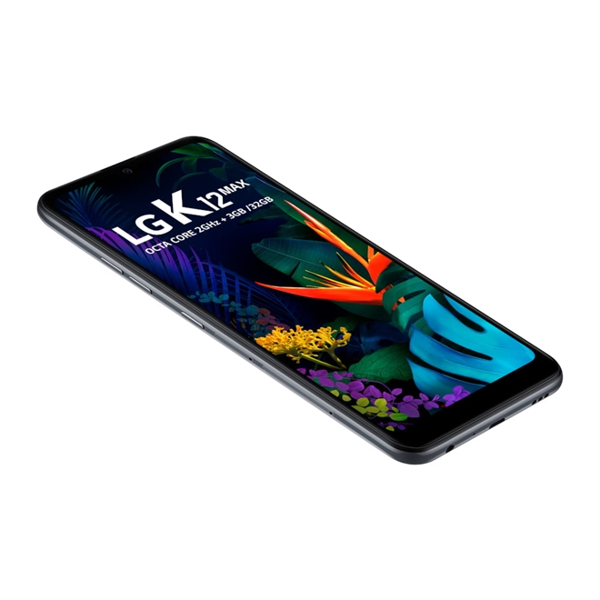 Smartphone LG K12 Max 32GB Platinum | Schumann