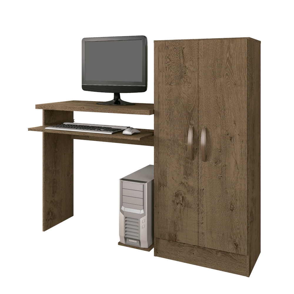 Mesa para Computador Atualle Irlanda com Biblioteca 2 | Schumann