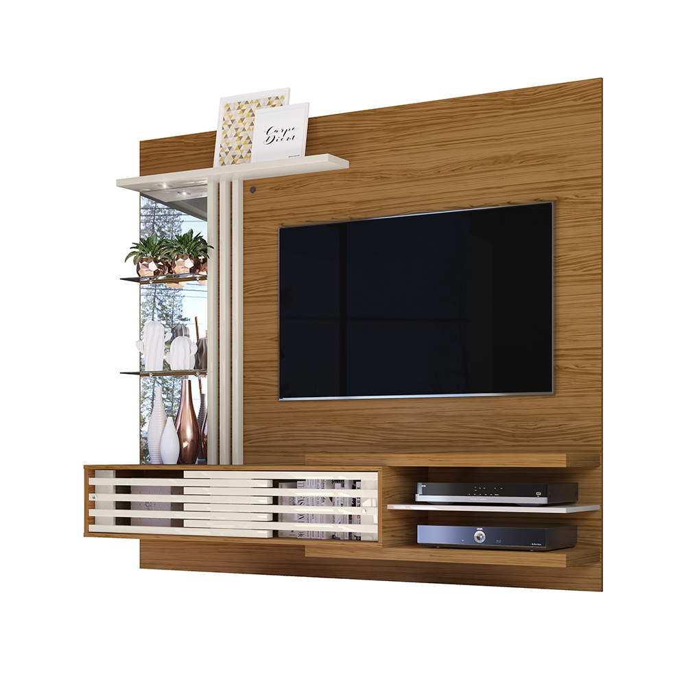 Painel Bancada Madetec Frizz Supreme para TV até 55" c | Schumann