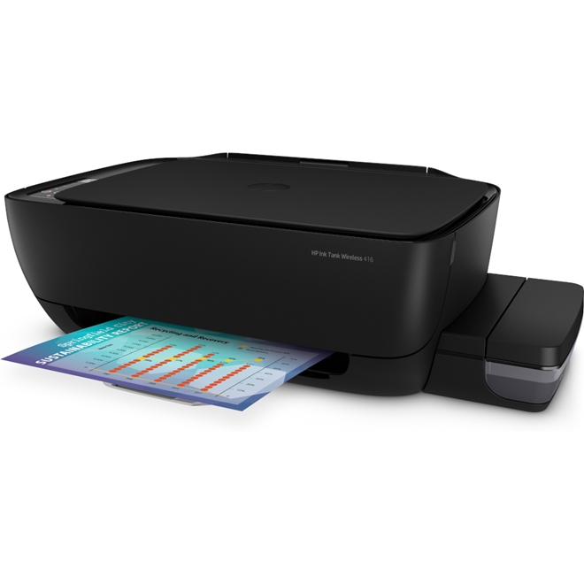 Impressora HP Ink Tank 416 Wireless USB Preto Bivolt | Schumann