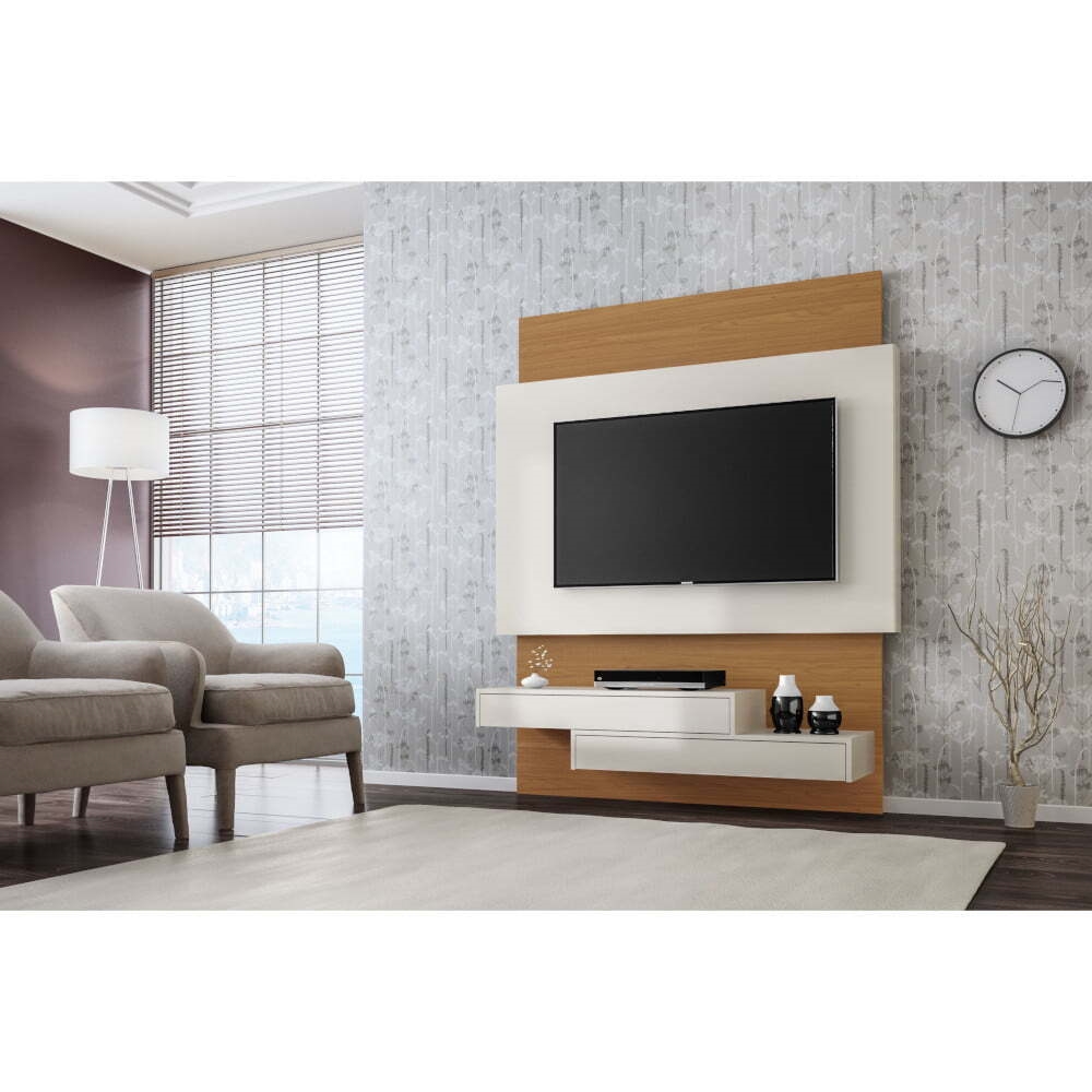 Painel Dalla Costa para TV até 55 Polegadas 141cm com | Schumann