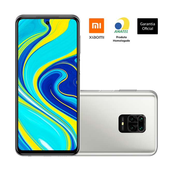 Smartphone Xiaomi Redmi Note 9S 128GB Branco | Schumann