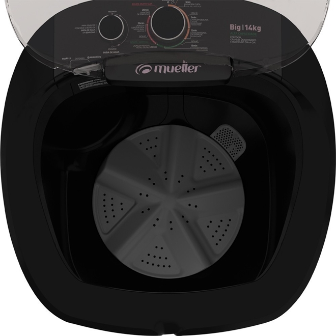 Lavadora de Roupas Mueller Big 14Kg com 7 Programas de | Schumann