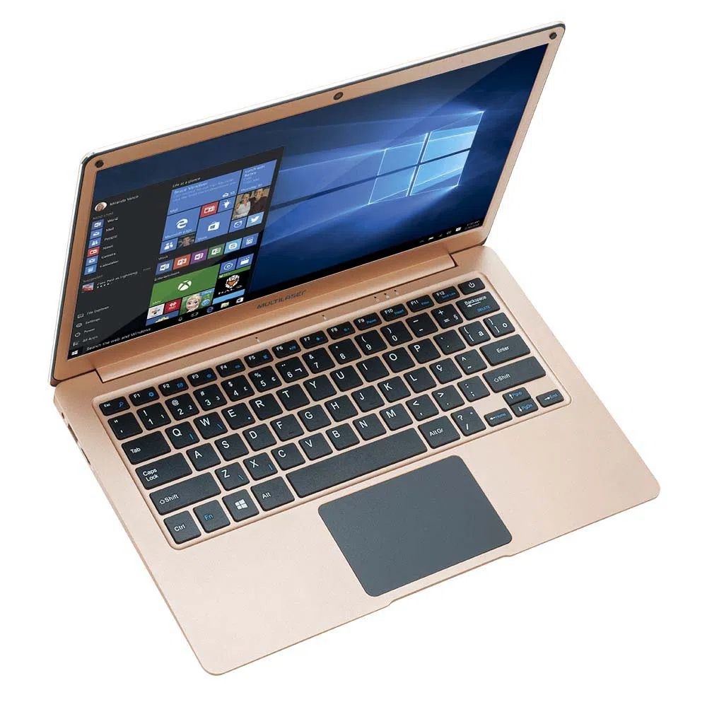 Notebook Multilaser Legacy Air PC223 4GB 64GB Dourado | Schumann
