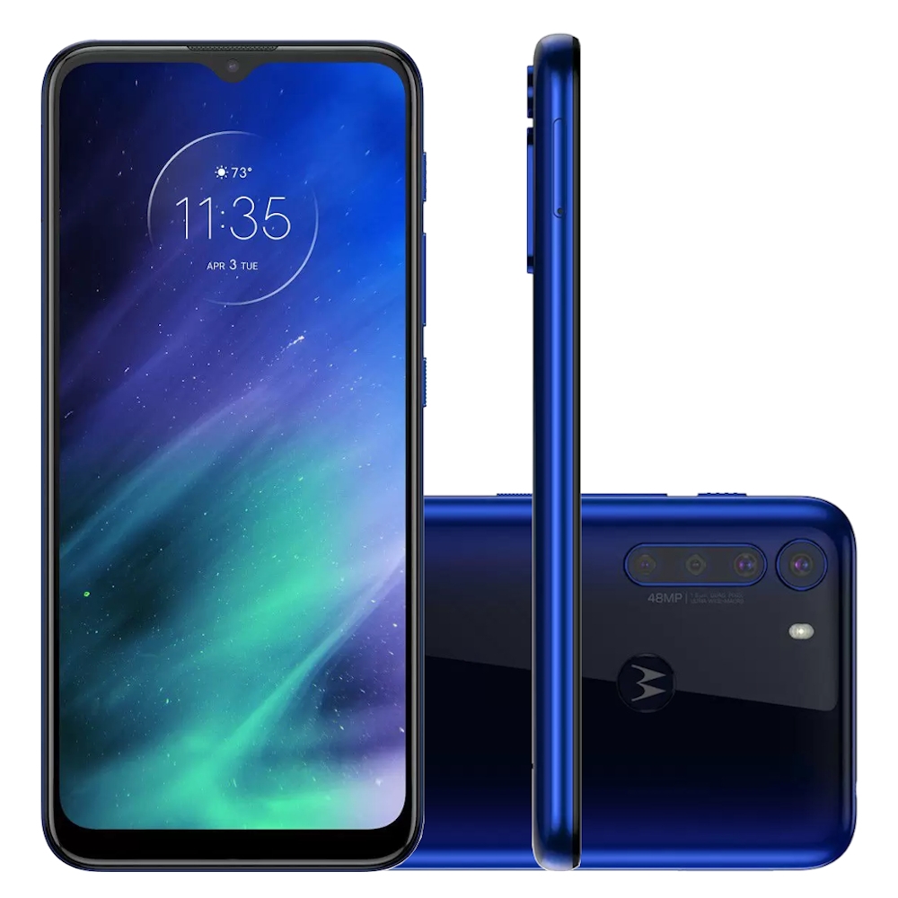 Smartphone Motorola One Fusion 128GB Azul Safira | Schumann