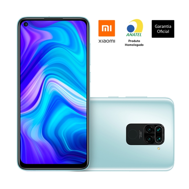 Smartphone Xiaomi Redmi Note 9 64GB Branco - Multisom