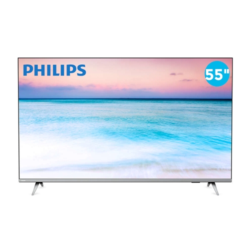 Smart TV 4K 55 Philips LED UHD 55PUG6654/78 HDR 3 HDMI Multisom