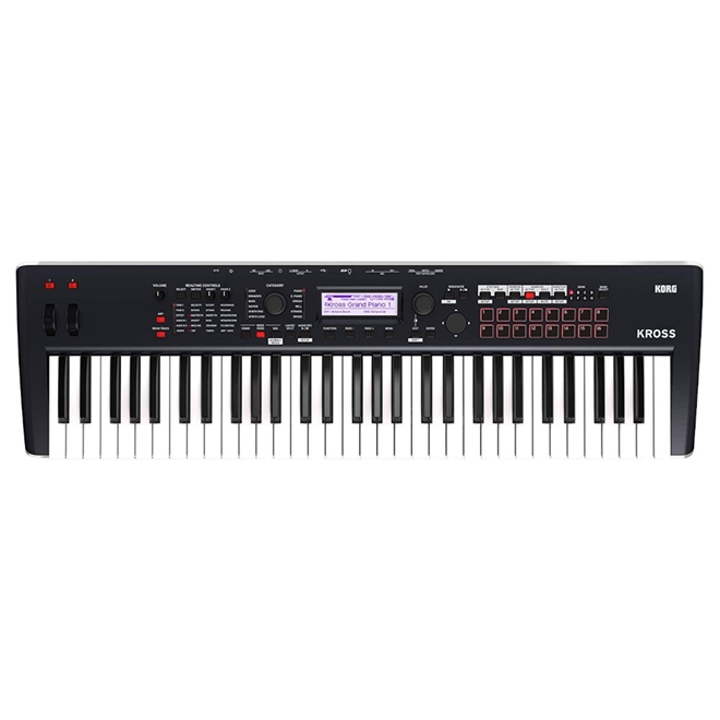 Teclado Korg Workstation Kross 2 61 Teclas com Fonte B Multisom