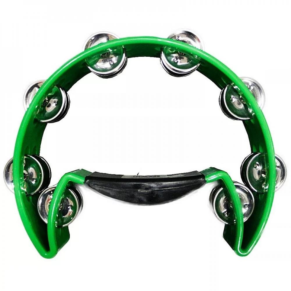 Pandeiro Meia-Lua Liverpool PML001vd - Verde Multisom