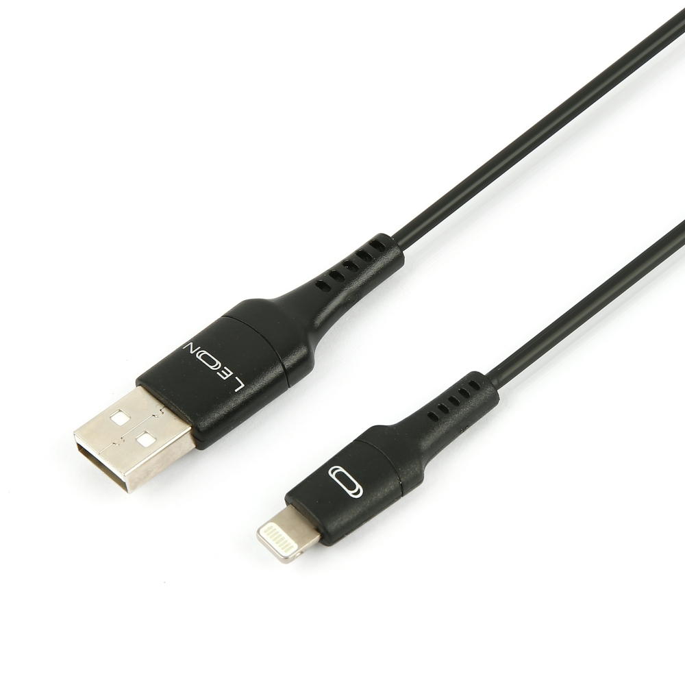 Cabo Lightning Leon CC-102C MFI C89 USB 2.0 - Preto Multisom