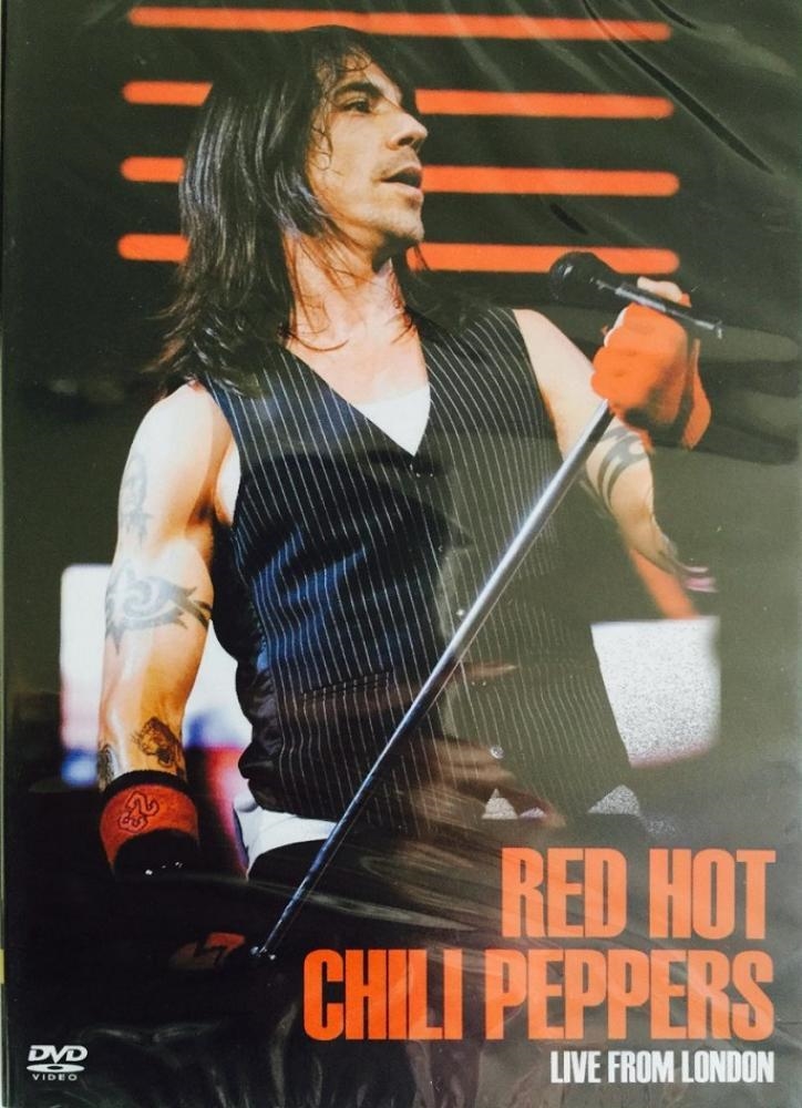 Red Hot Chili Peppers Live From London Dvd Rock Multisom