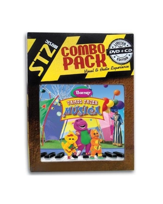 Barney Um Dia Musical no Parque + Vamos Fazer Música - Multisom