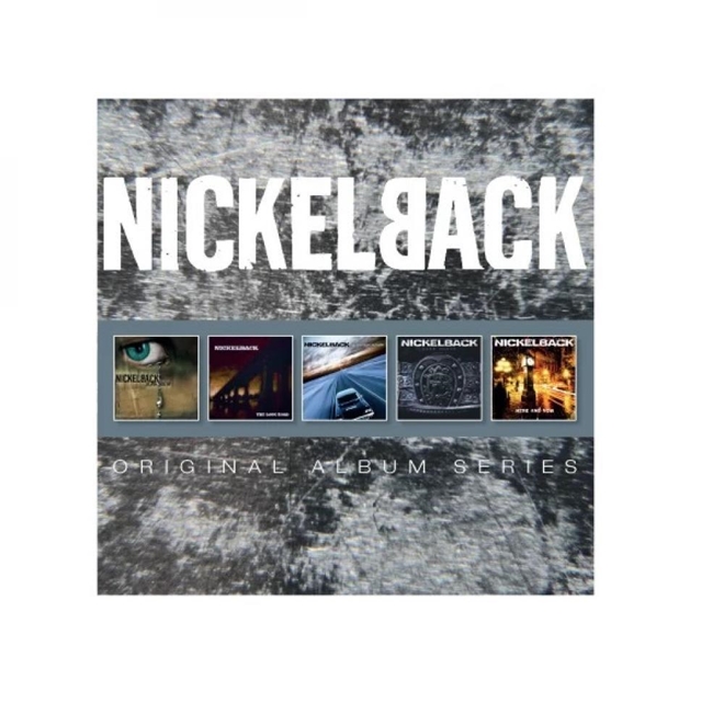 Nickelback Original Álbum Series - Box Com 5 CDs Rock Multisom