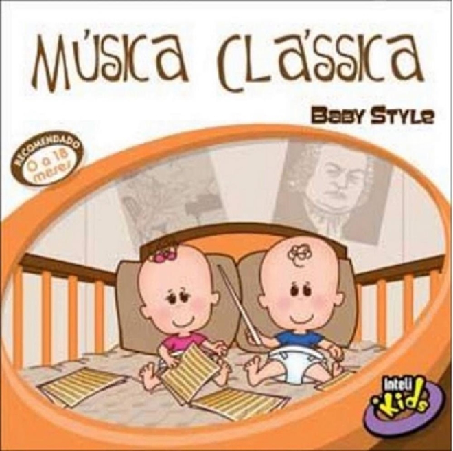 Música Clássica Baby Style - CD Infantil Multisom