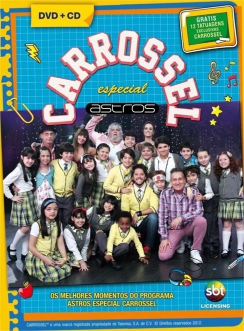 Carrossel Especial Astros - DVD + CD Infantil Multisom