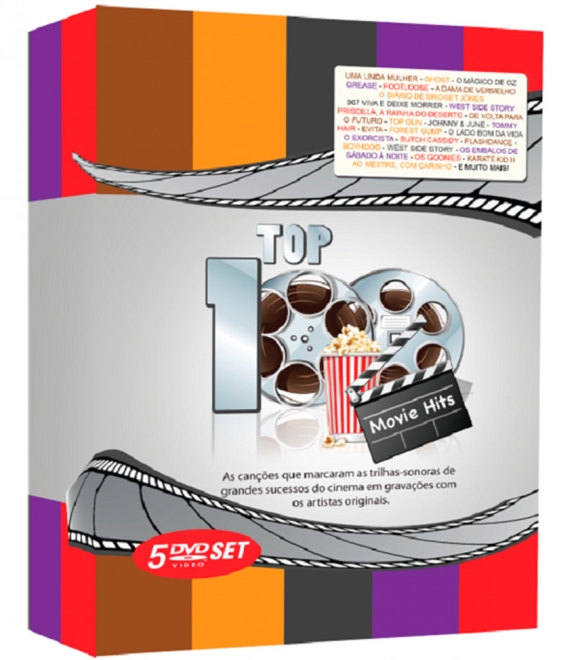 Top 100 Movie Hits - 5 DVDs Multisom