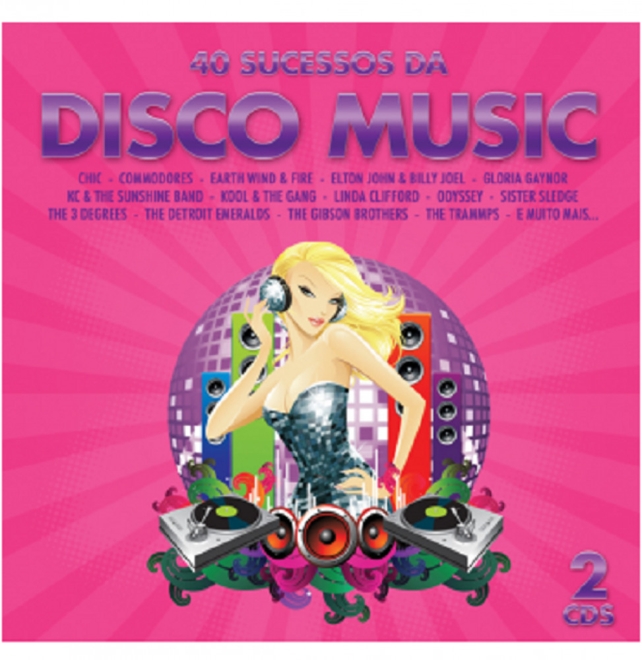 40 Sucessos da Disco Music - 2 CDs Pop Multisom