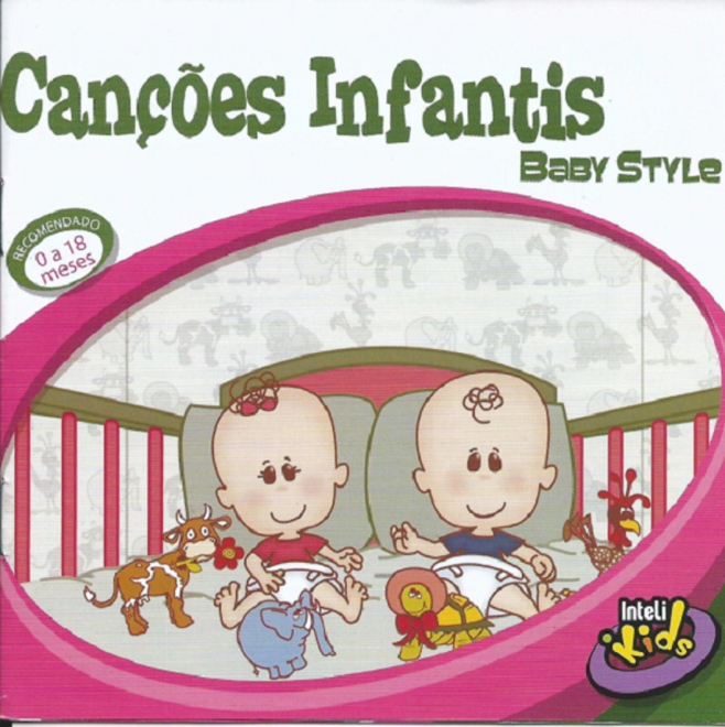 Canções Infantis Baby Style - CD Infantil Multisom