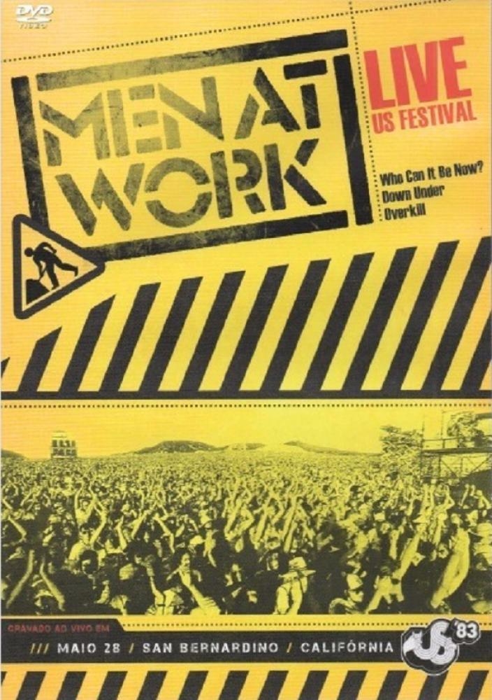 Men At Work Live Us Festival - DVD Rock Multisom