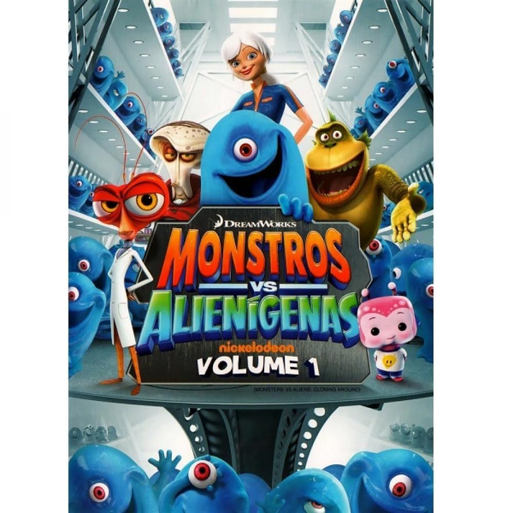 Monstros VS Alienígenas Volume 1 - DVD Infantil Multisom