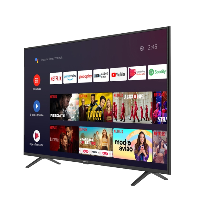 Smart TV 4K 50 Panasonic UHD TC-50HX550B HDR 3 HDMI 2 | Schumann