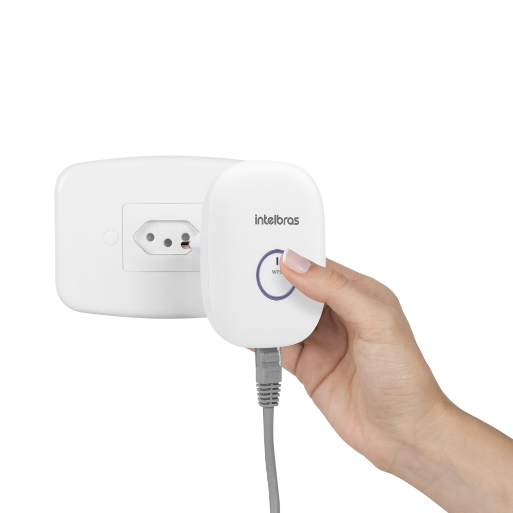 Repetidor de Sinal Intelbras IWE 3000N - Branco Multisom