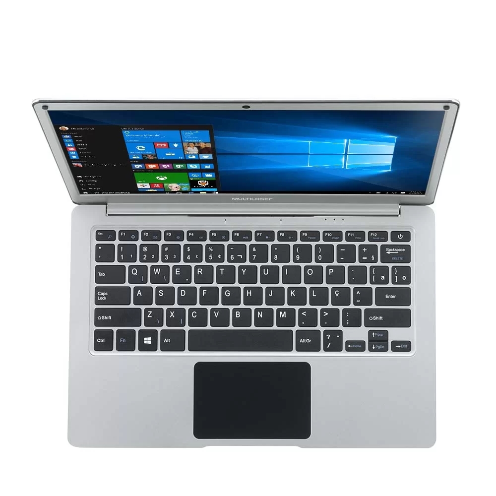 Notebook Multilaser Legacy Air SSD PC240 Celeron 4GB 1 Multisom