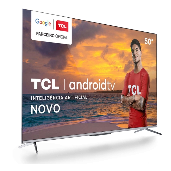 Smart TV 4K 50 TCL LED UHD 50P715 HDR 3 HDMI 2 USB | Schumann