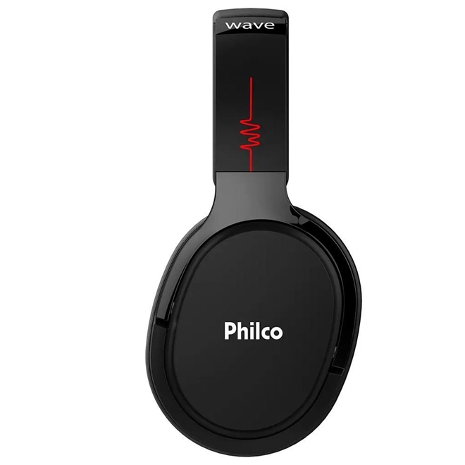 Fone de Ouvido Philco Wave PFO01BTP Bluetooth Preto | Schumann