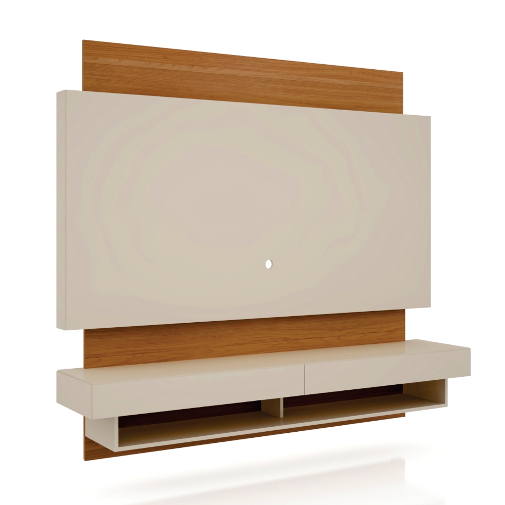 Painel Dalla Costa para TV até 65" 181cm com 2 Gavetas Multisom