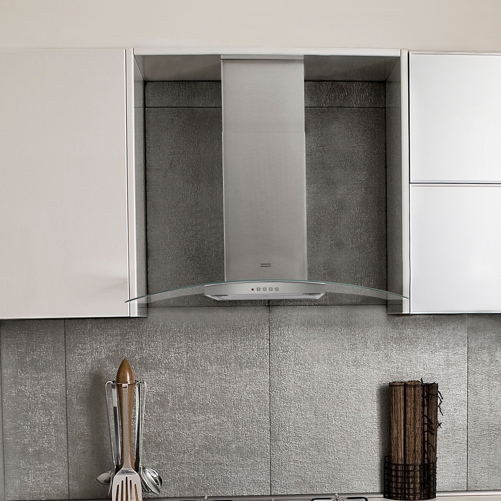 Coifa de Parede Franke Glass Ray 90cm com Filtro de Ca Multisom