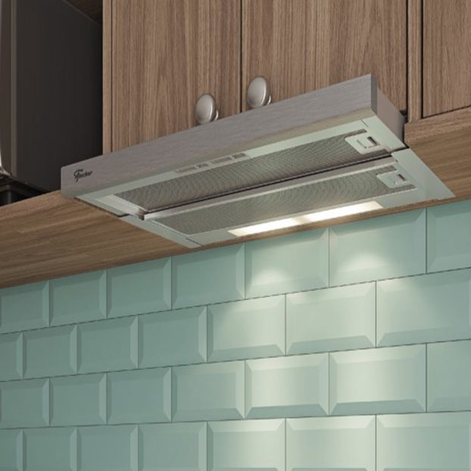 Depurador de Ar Fischer Slim 60cm com 3 Velocidades In Multisom