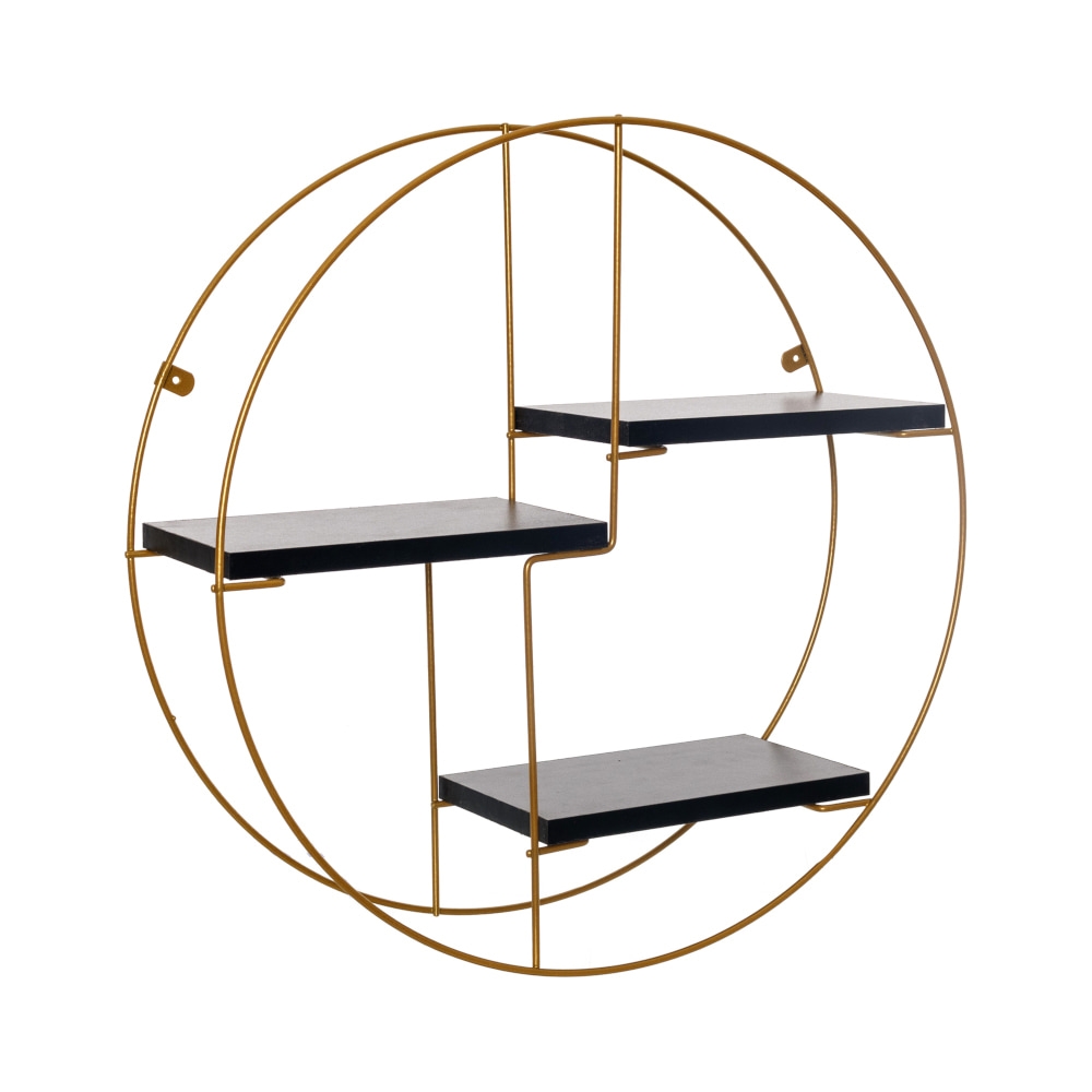 Estante de Parede Circular Aramada Metaltru 52cm | Schumann