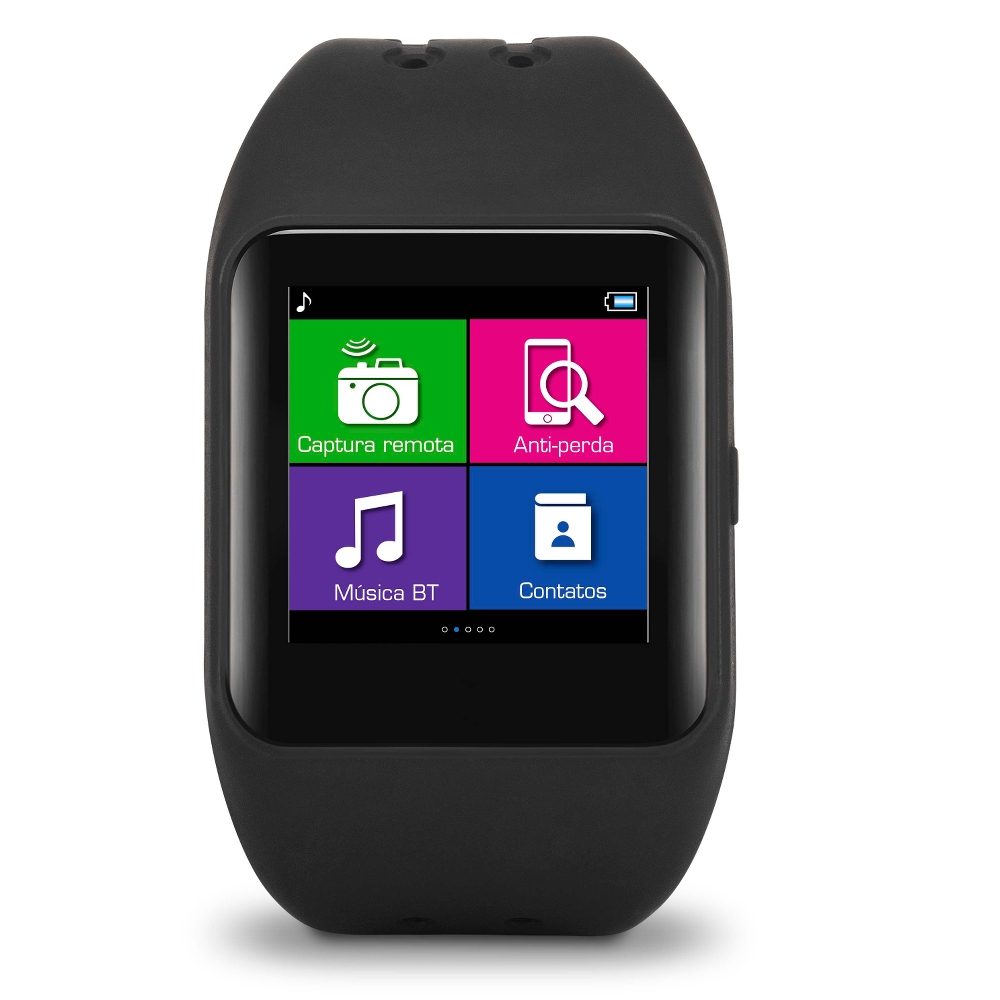 Relógio Smartwatch Multilaser SW1 P9024 – Preto Multisom