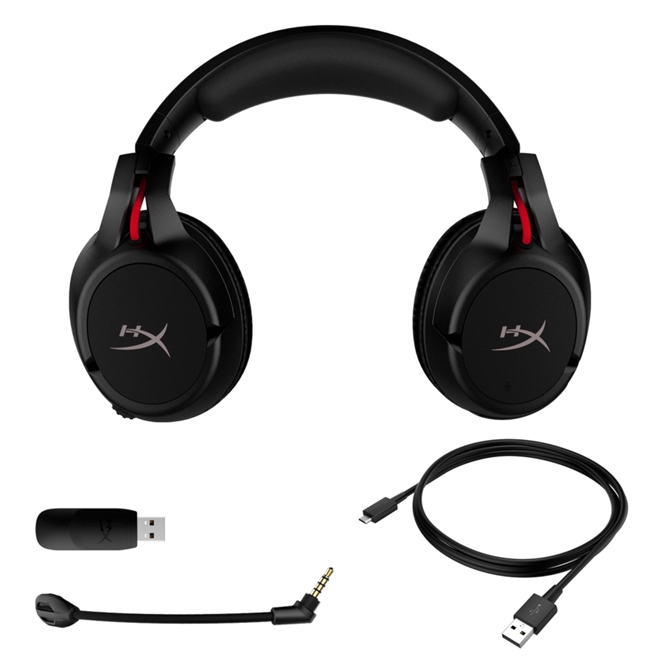Headset Gamer sem fio HyperX Cloud Flight | Schumann