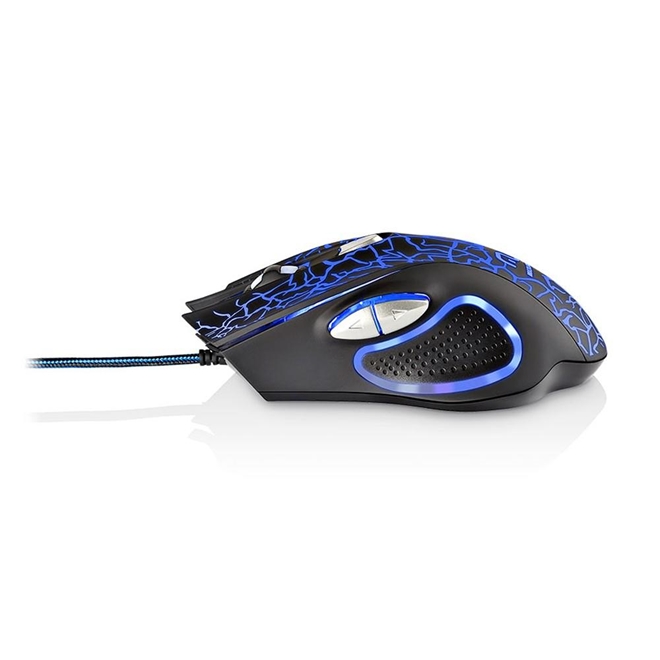 Mouse com fio Multilaser MO250 3200DPI USB Preto | Schumann