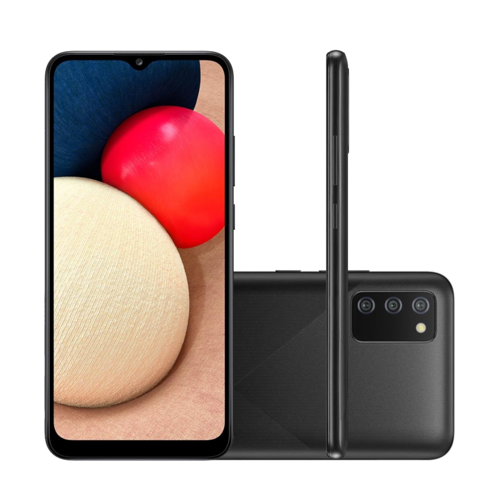 Smartphone Samsung Galaxy A02s 32GB 3GB RAM Tela 6,5” Multisom