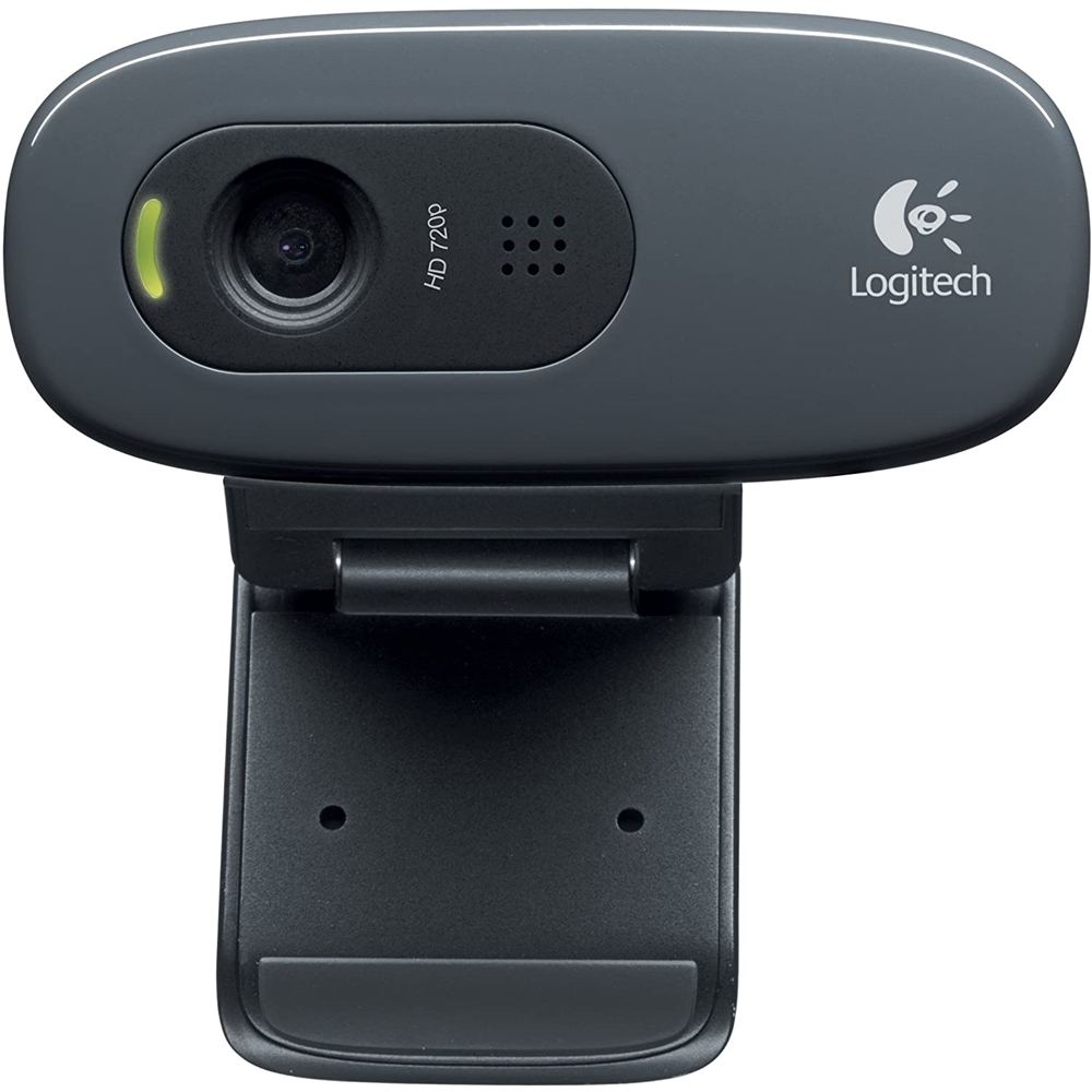 Webcam Logitech C720 HD 720p Preto Multisom