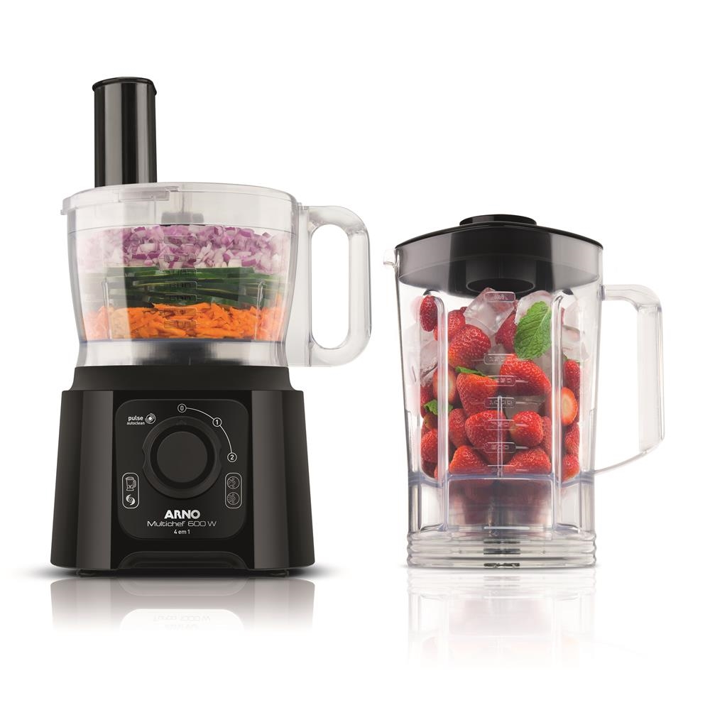 Multiprocessador 4 em 1 Arno Multichef MP60 600W com J Multisom