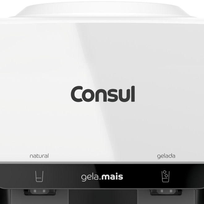 Bebedouro de Mesa Consul Gela Mais CJD42AB Água Natura | Schumann