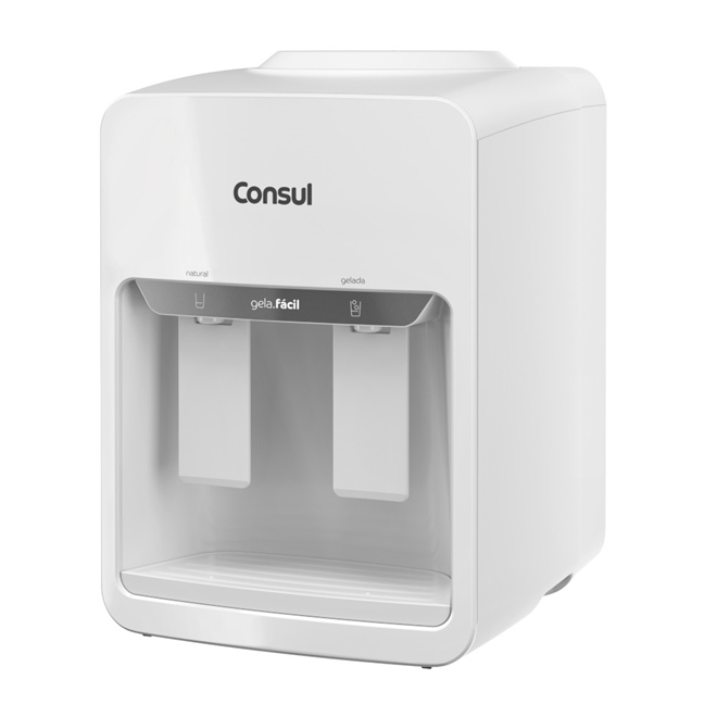 Bebedouro de Mesa Consul Gela Fácil CJK40AB Água Natur Multisom