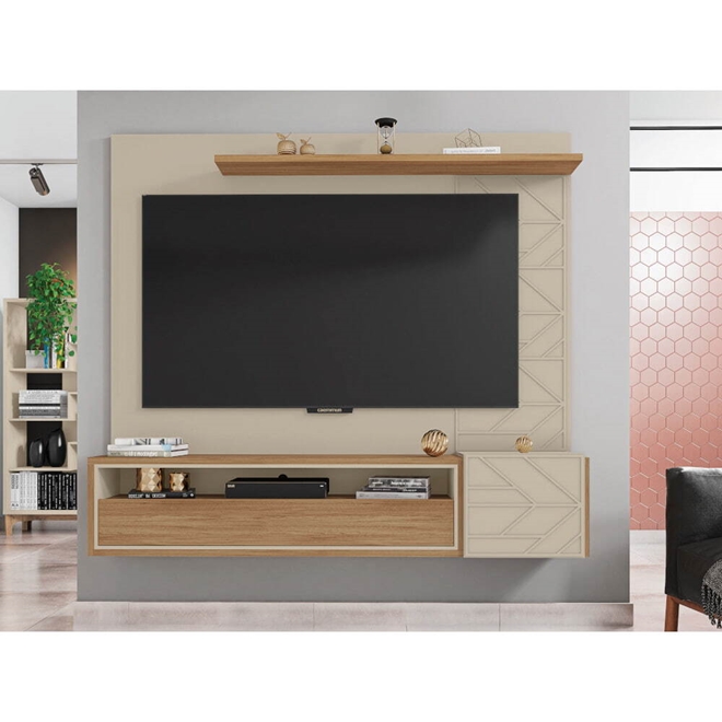 Painel para TV até 65 Polegadas Caemmun Prisma | Schumann