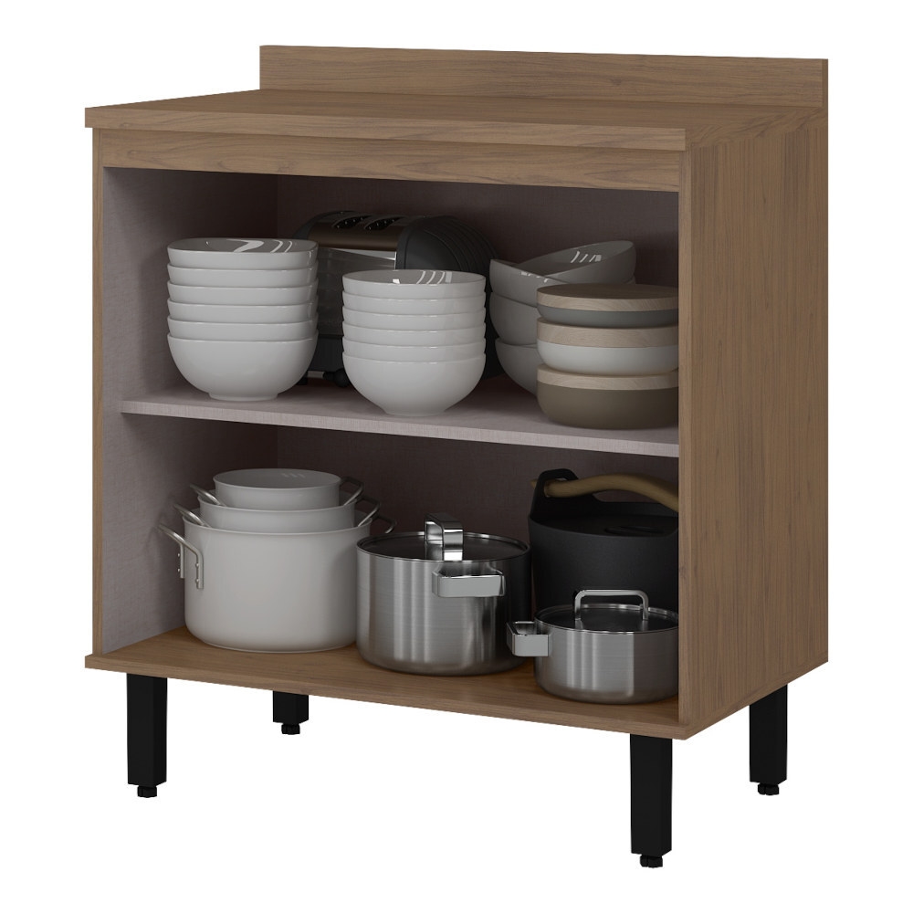 Balcão 80cm 2 Portas MX Móveis Habitat | Schumann