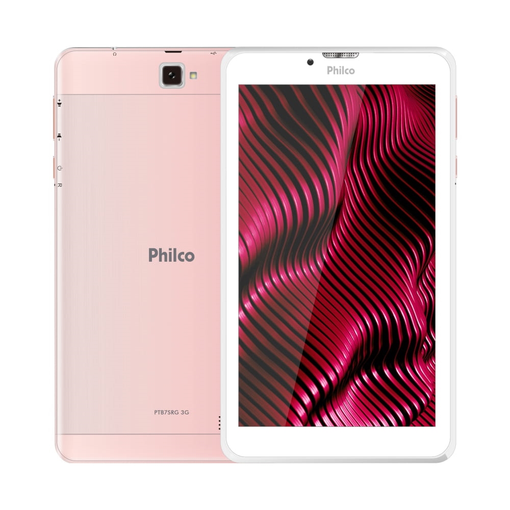 Tablet Philco PTB7SRG 3G 16GB 1GB RAM 3G - Rose Gold | Schumann