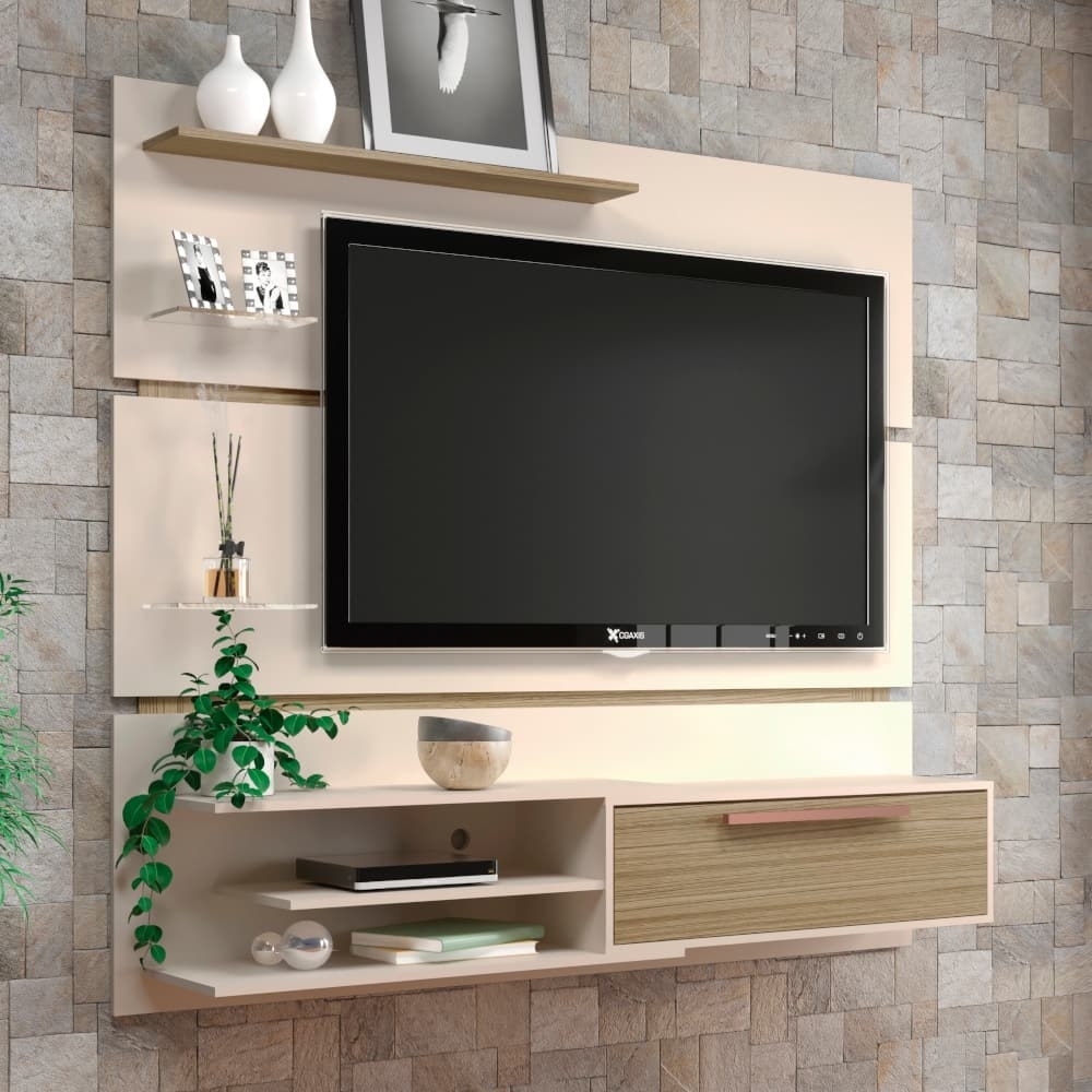 Painel para TV até 55'' Polegadas 1,45m VBF Madri | Schumann